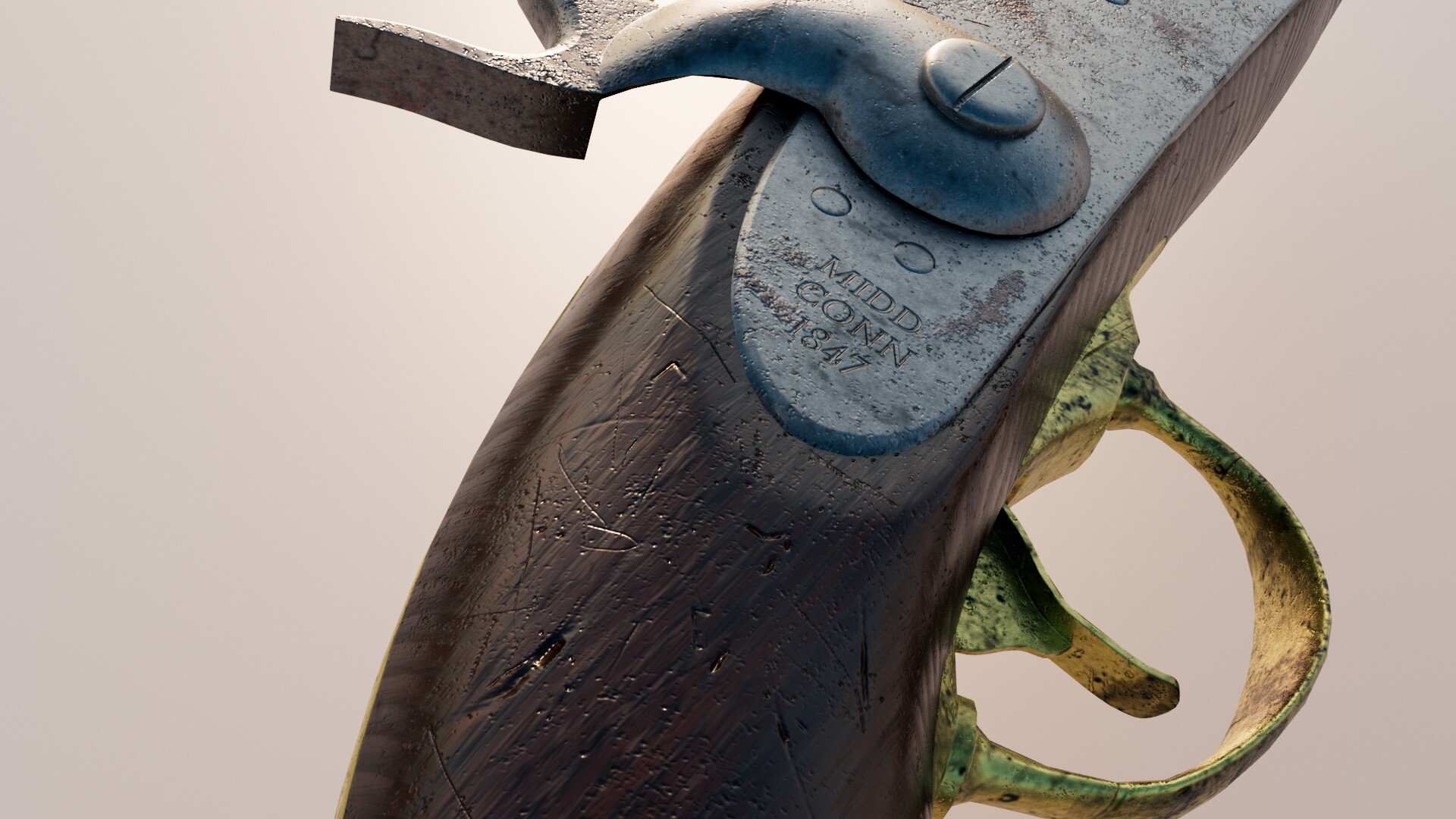 ArtStation - U.S. Model 1842 Percussion Pistol