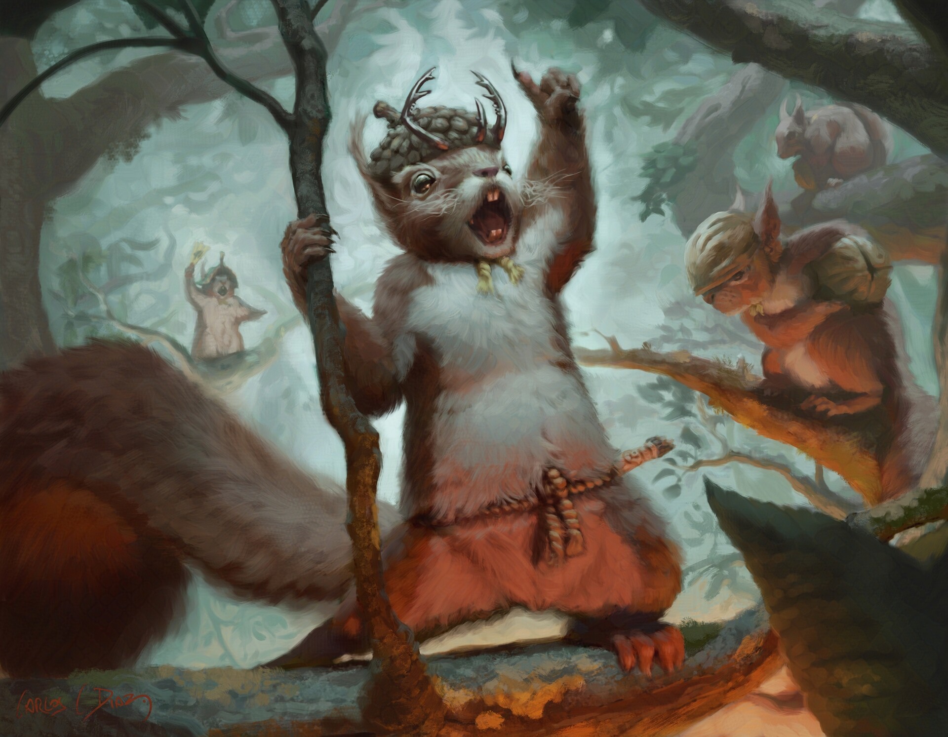 ArtStation - Acorn Clan General