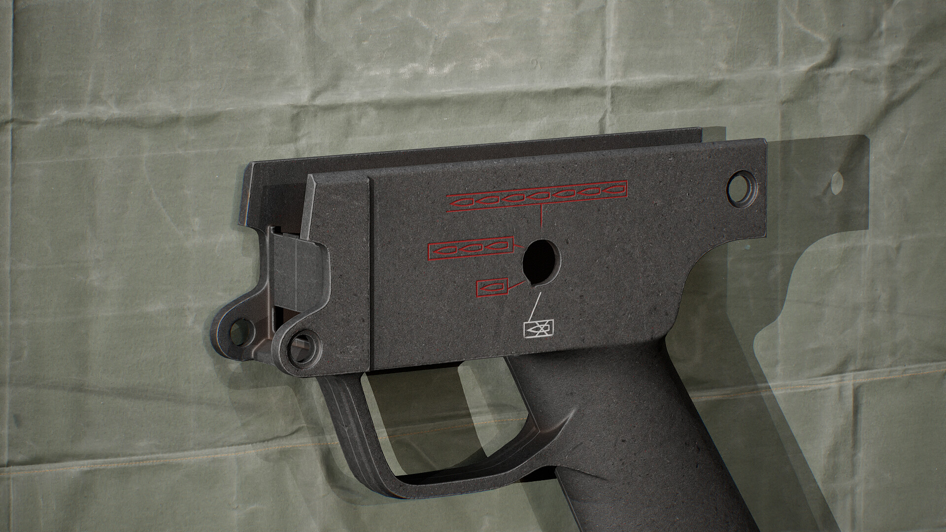 ArtStation - MP5K Lower Housing