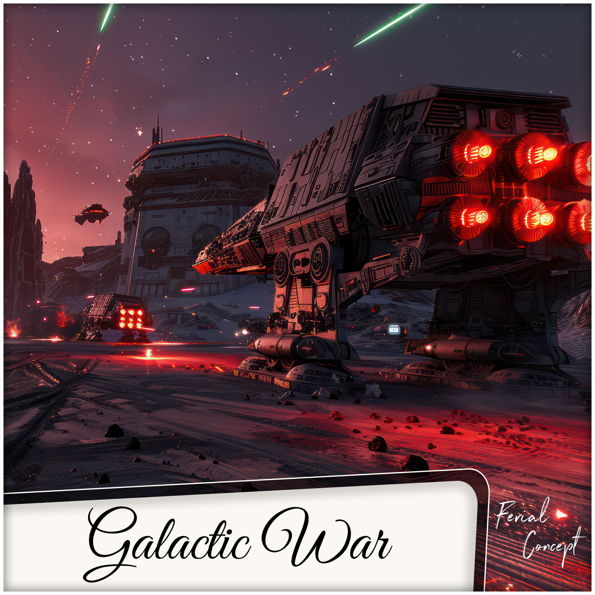 ArtStation - 🔹200 Galactic War Concept Reference Image Pack v.35 |4K|