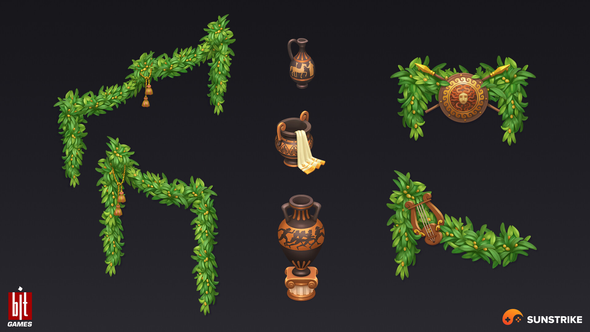 SunStrike Studios - Decoration objects