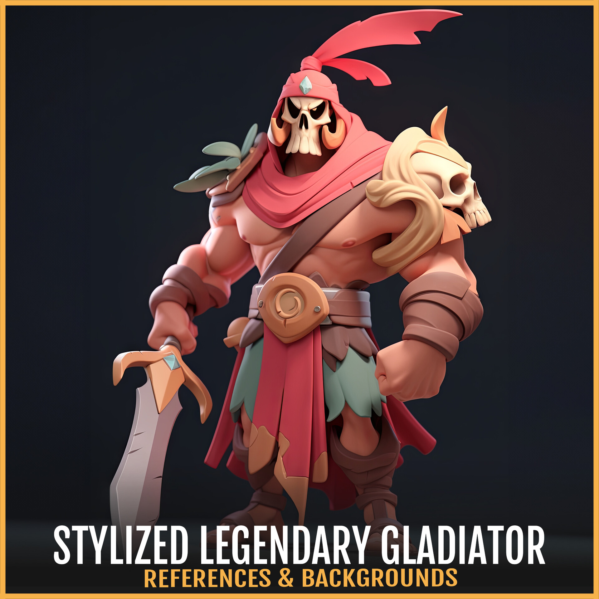 ArtStation - 303 Stylized Legendary Gladiator