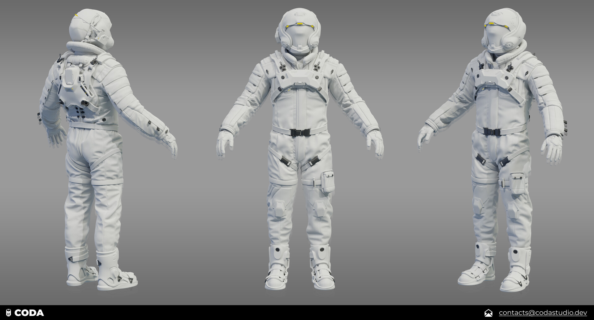 CODA Sci-Fi Art - Pilot for "WAR ROBOTS FRONTIERS"