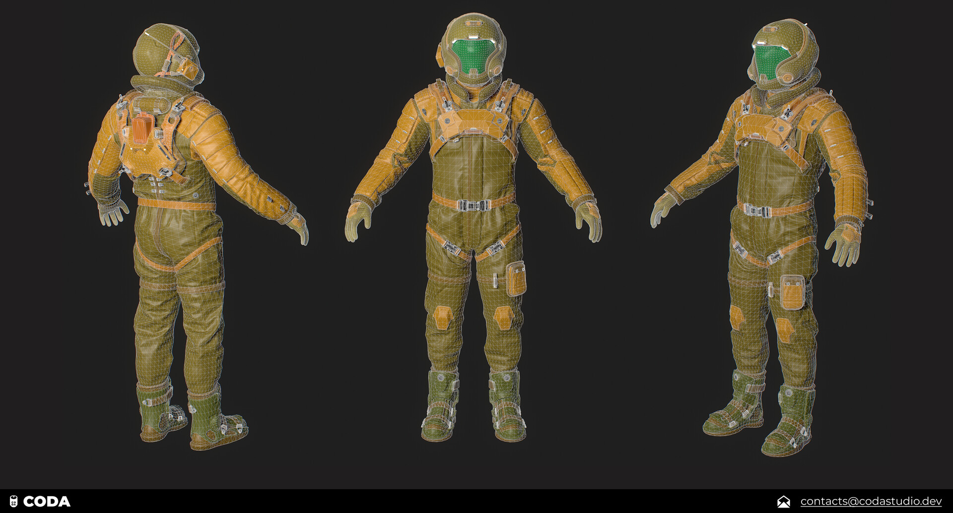 CODA Sci-Fi Art - Pilot for "WAR ROBOTS FRONTIERS"