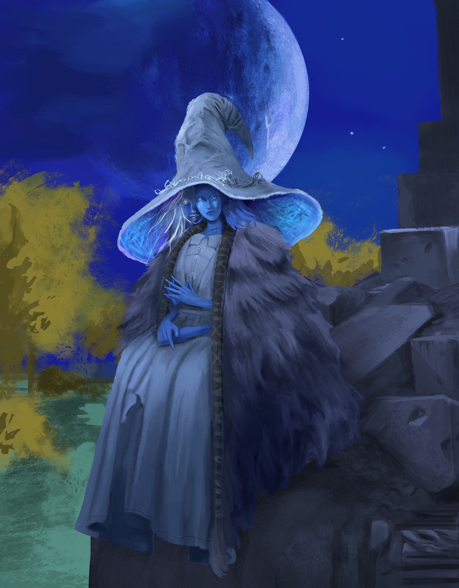 ArtStation - Ranni the Witch Elden Ring