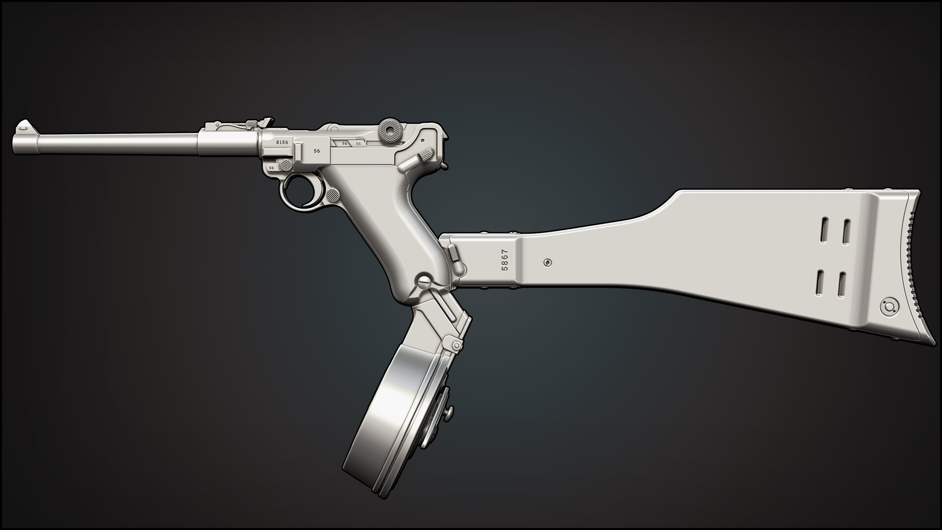 ArtStation - Artillery Luger