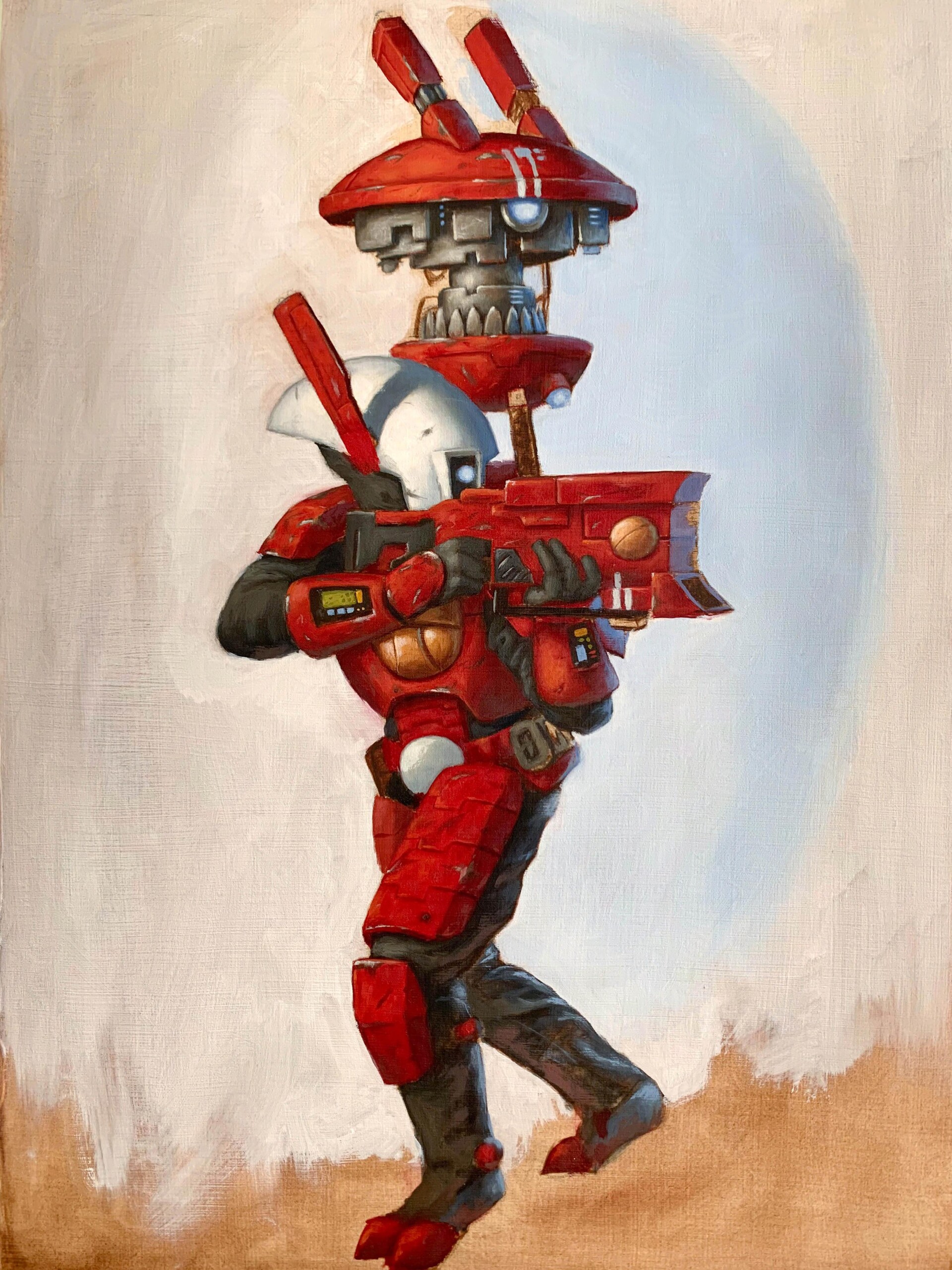 how to draw tau fire warrior