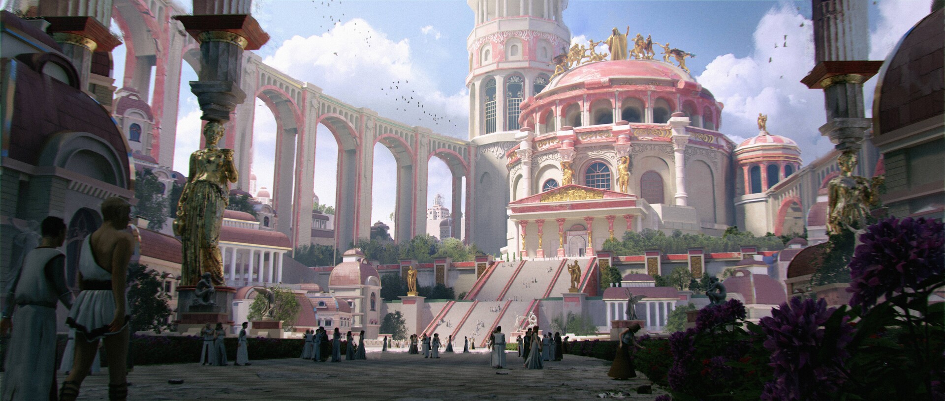 ArtStation - ALEXANDRIA - The Library