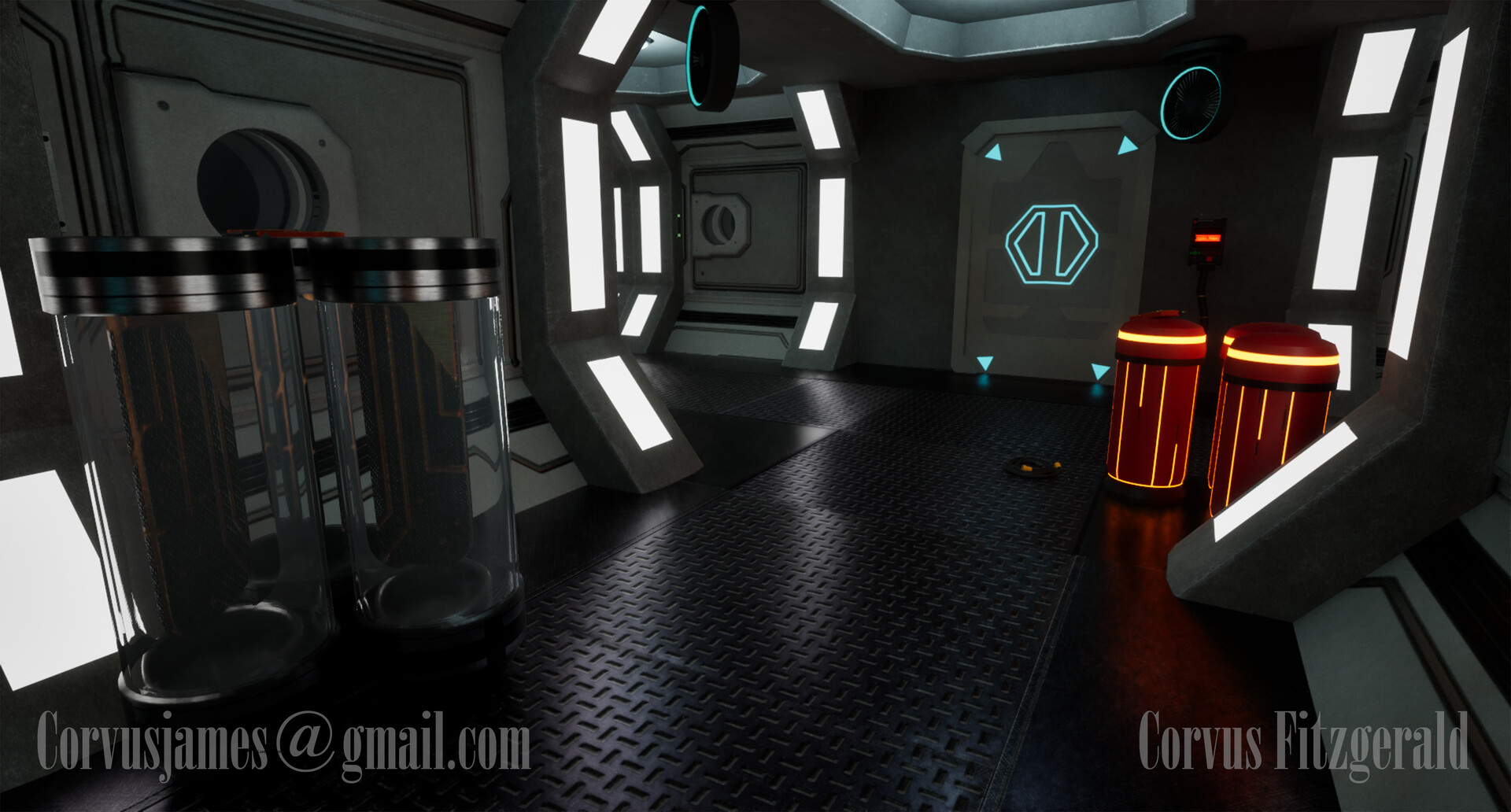 ArtStation - Sci-FI Halls