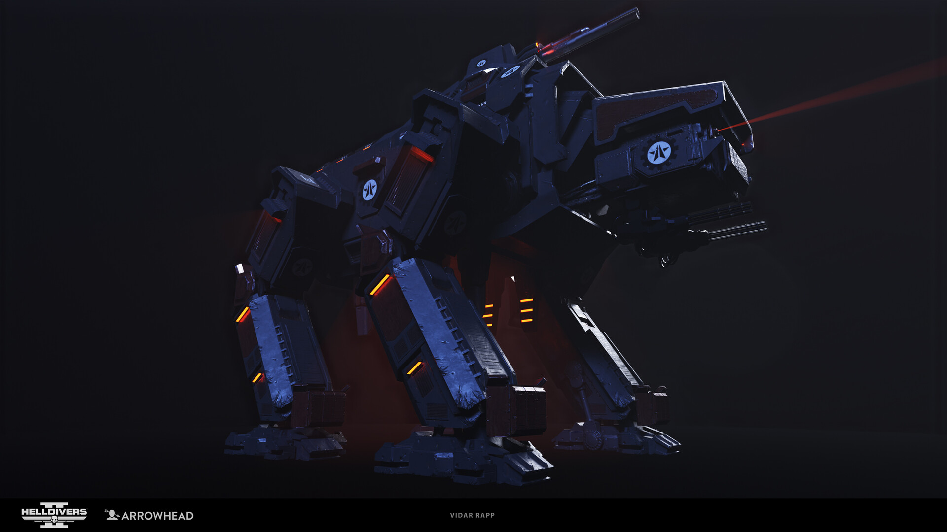 Vidar Rapp - Helldivers 2 - Factory Strider