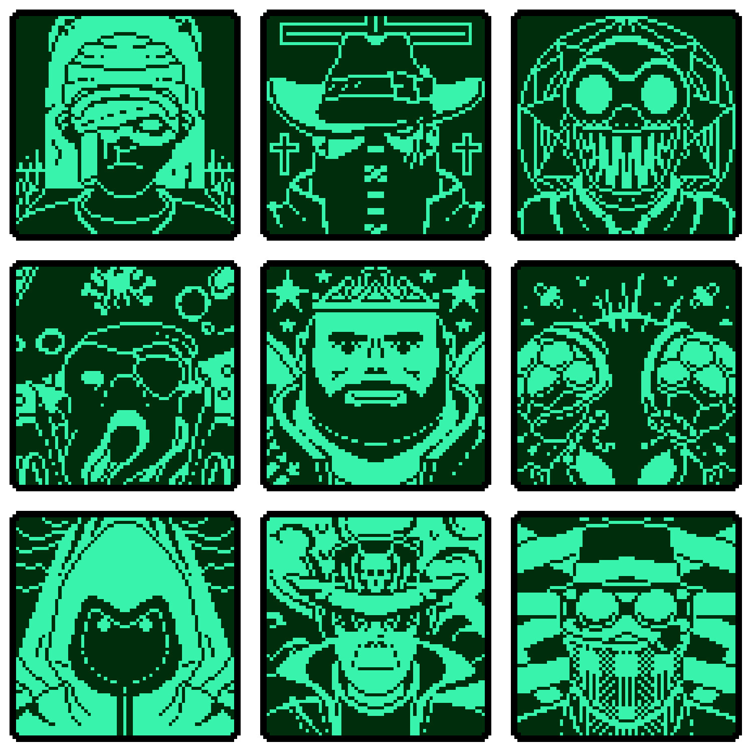 ArtStation - TF2 Merc Icons- Halloween