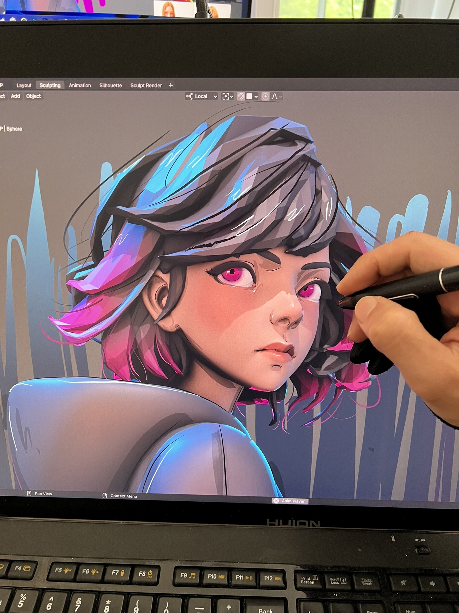 ArtStation - Cool Girl - 200 Hour Video