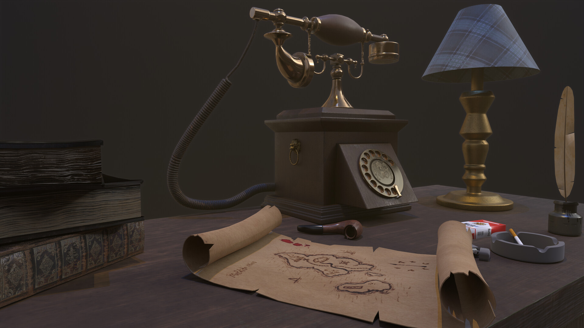 ArtStation - classic telephone