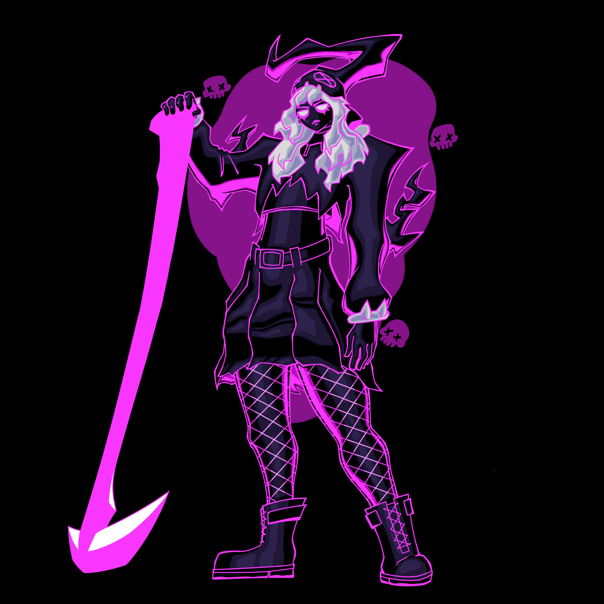 ArtStation - Reaper Girl