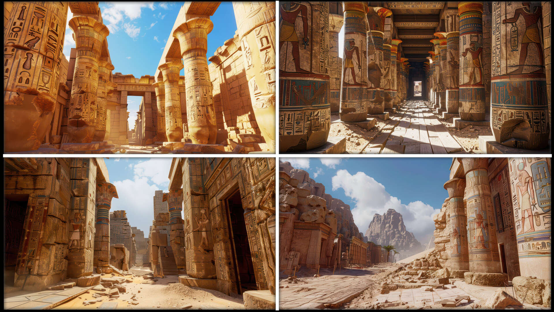 Ferial Concept - 🔹200 Ancient Egypt - Environment Concept Reference ...