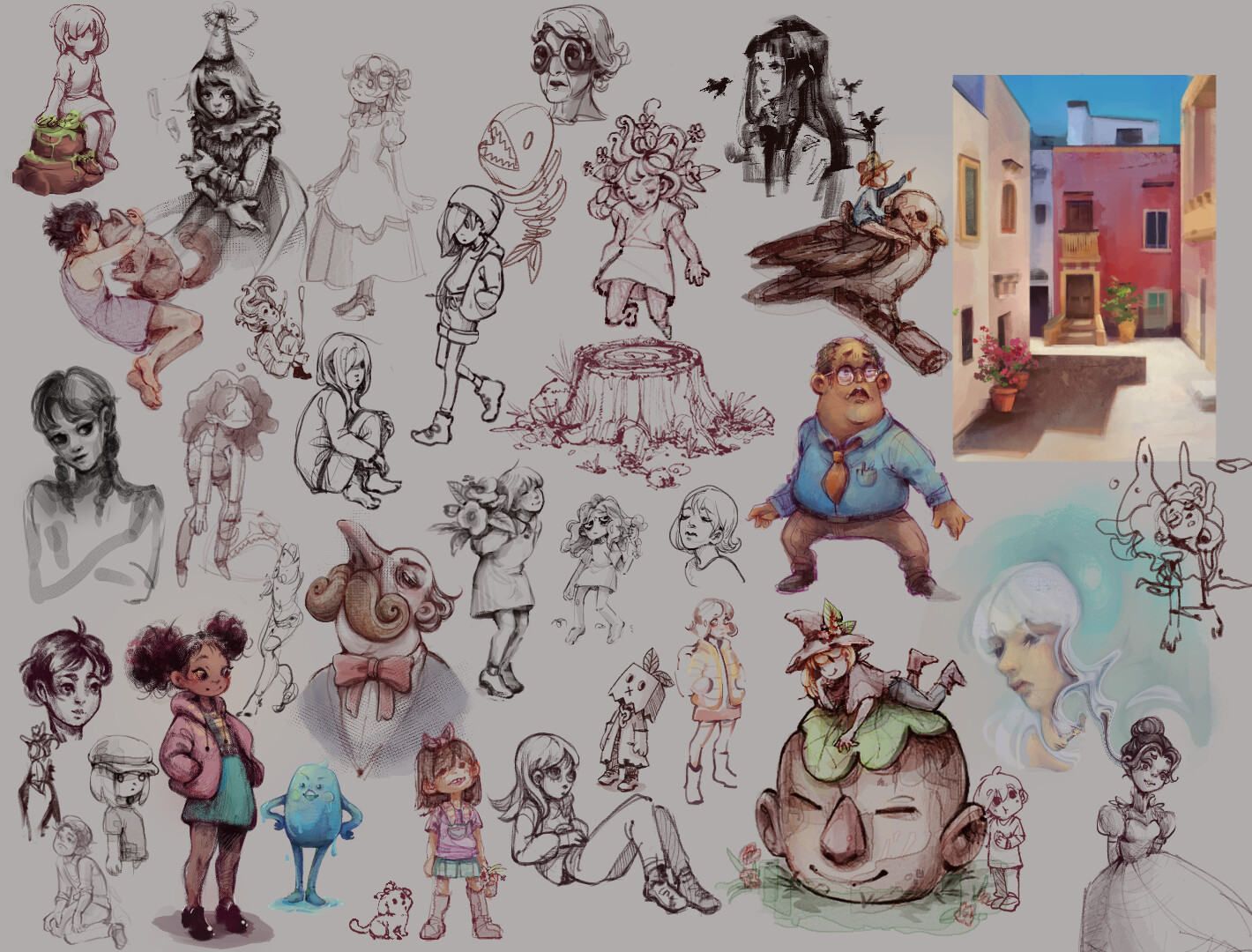 ArtStation - Sketch Dump