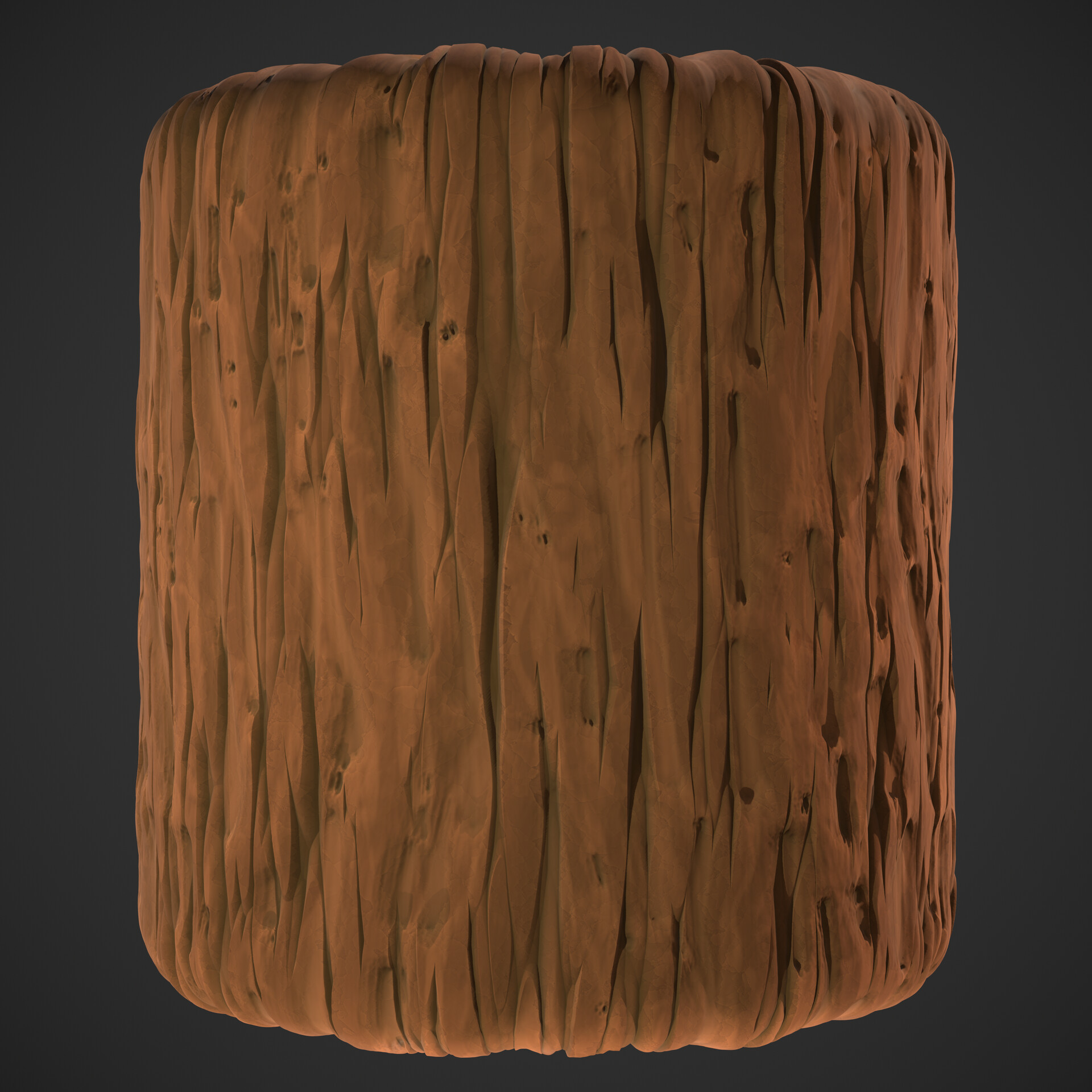 Sam Eldridge - Stylized Bark - Substance Designer
