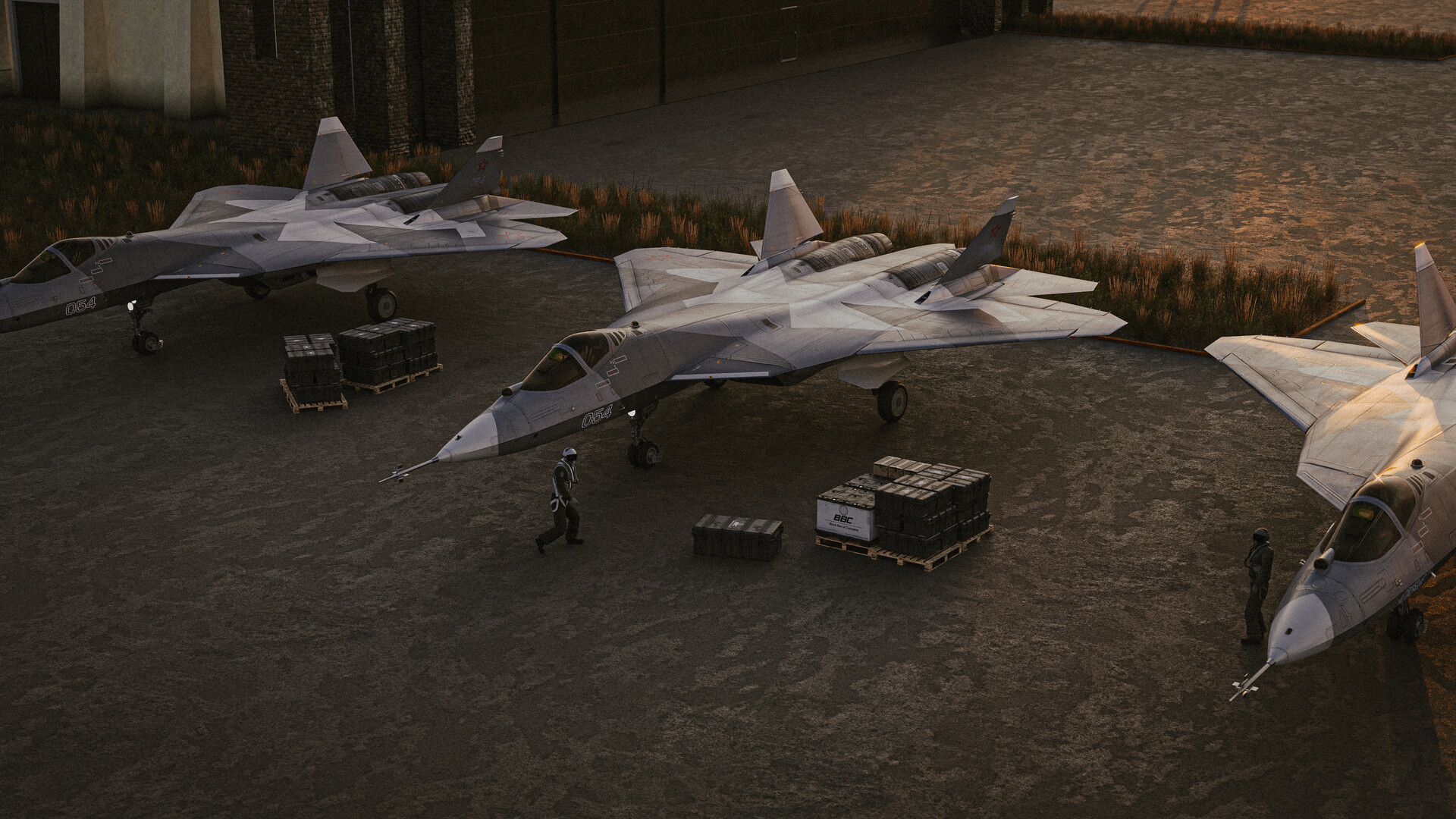 ArtStation - Su-57 Prototype