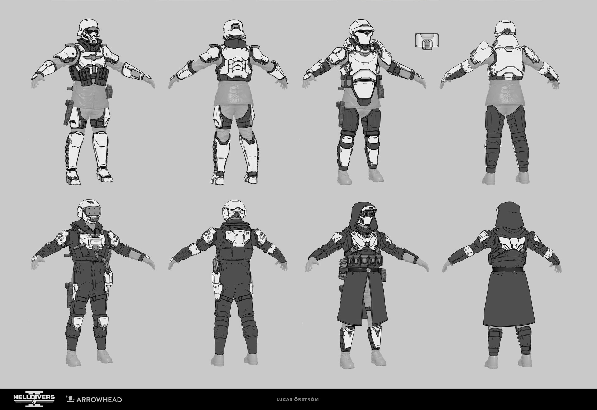 Art of Ragnar - Hellidvers 2 - Characters and Props