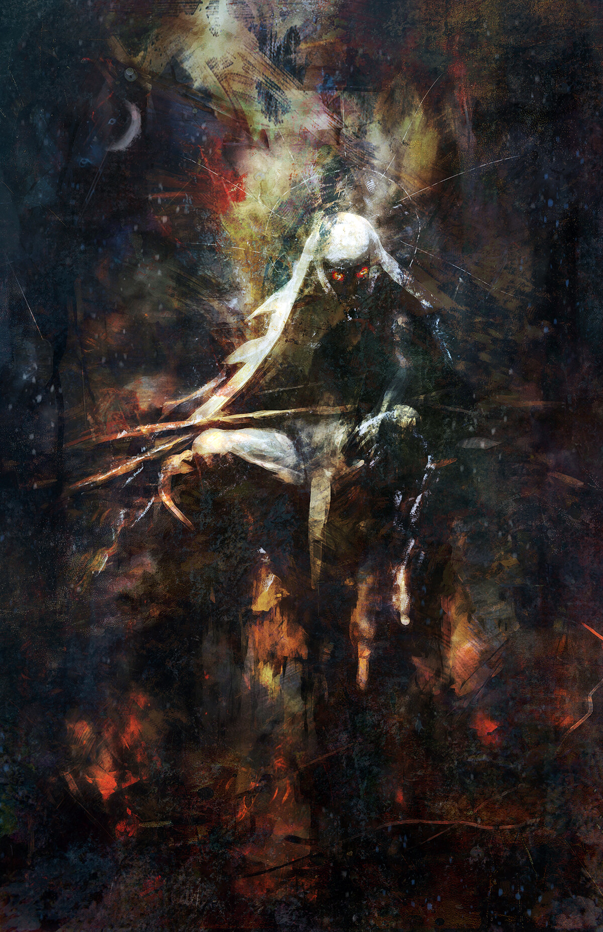 ArtStation - SHADOW WARRIOR OF THE MOON TRIBE