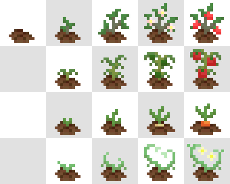 ArtStation - Apocalypse Acres: Plant Sprites