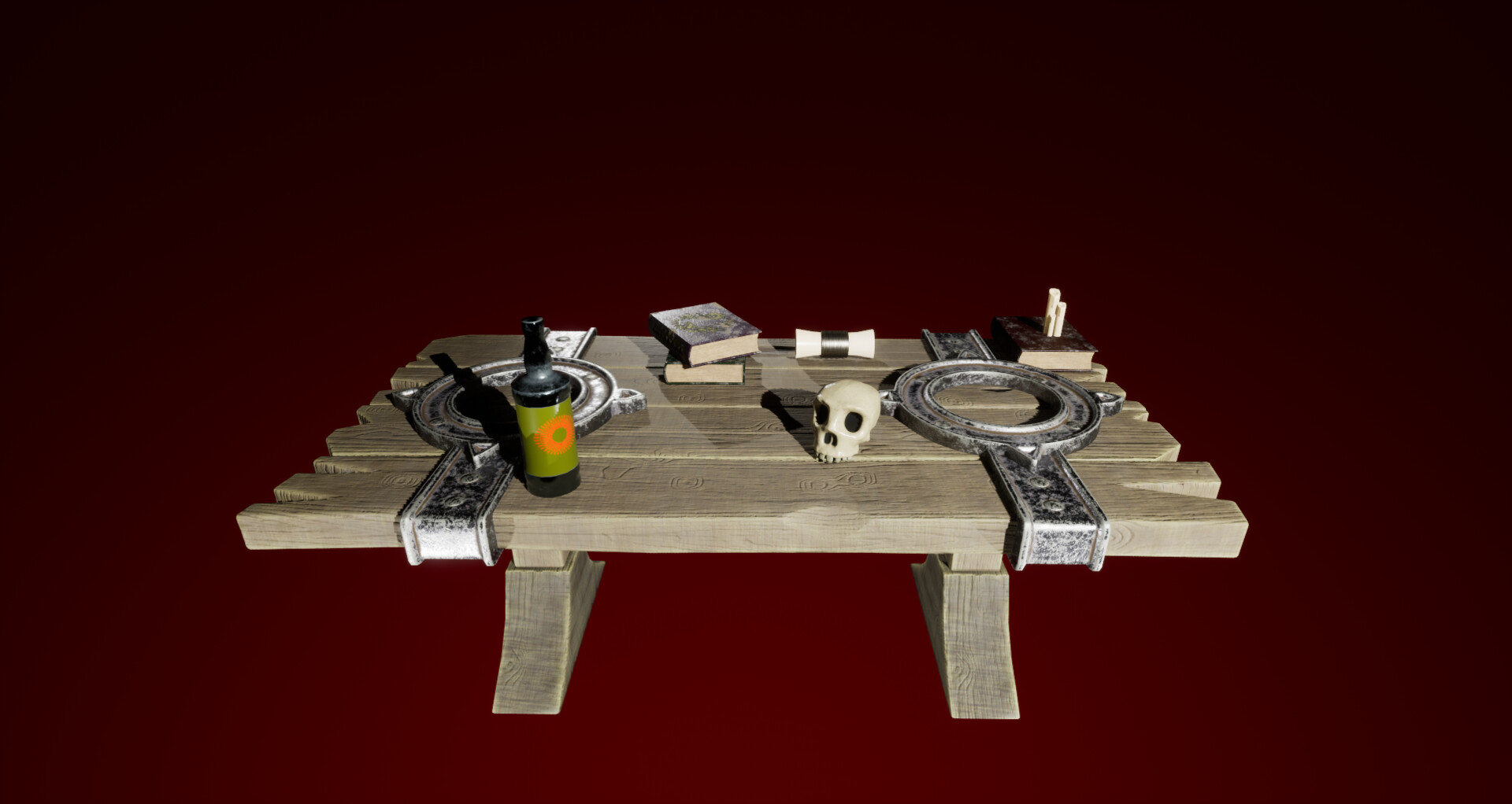 ArtStation - Medieval Table Game Art