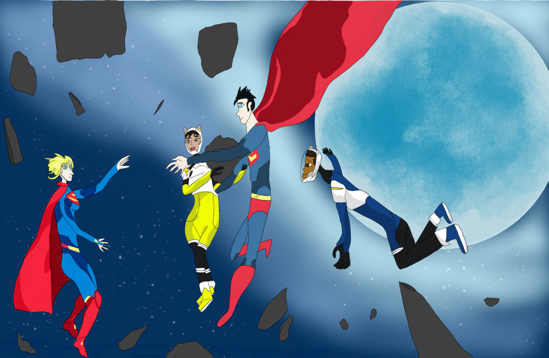 ArtStation - my adventures with superman lois lane and clark kent and ...