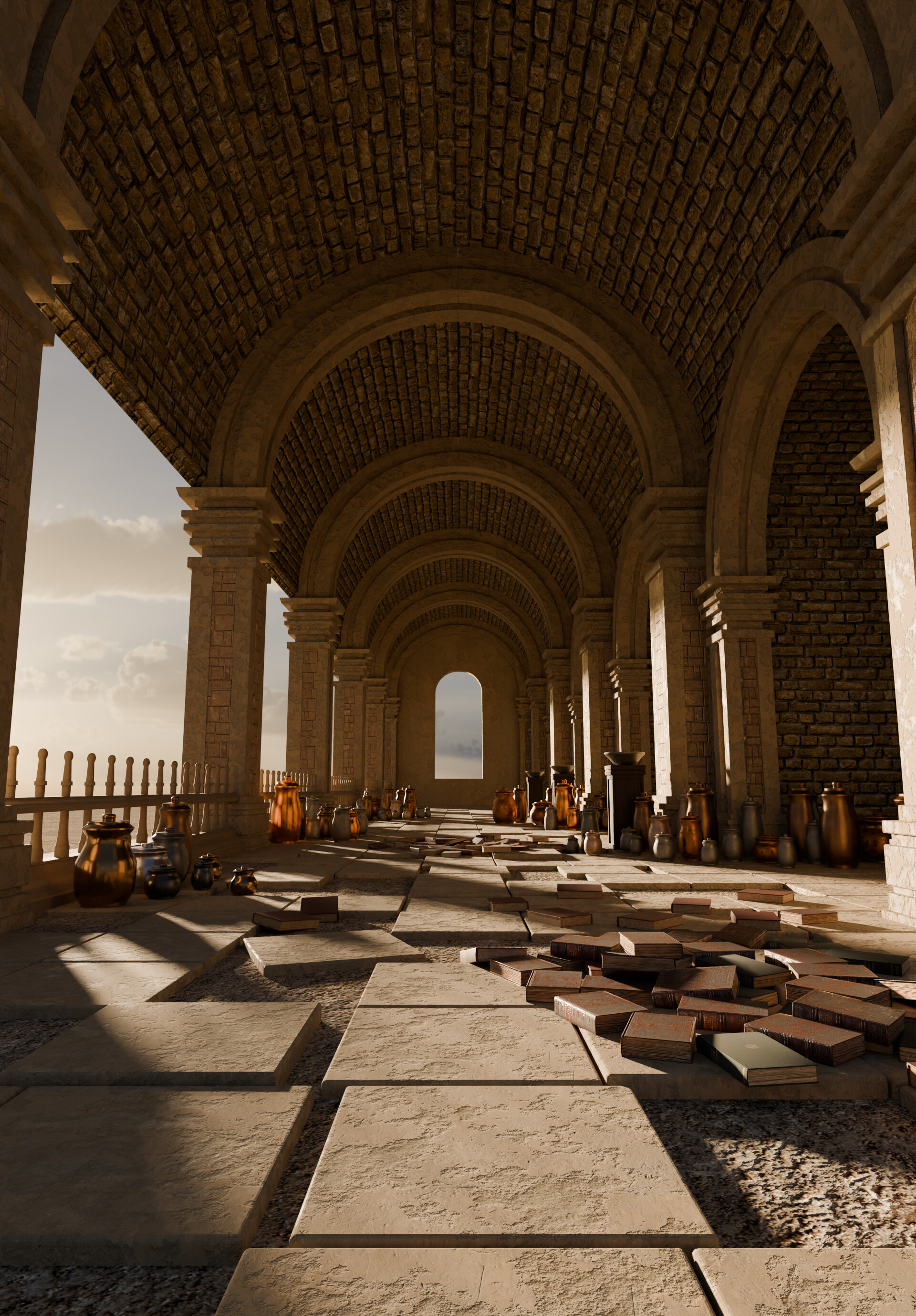 ArtStation - ancient temple