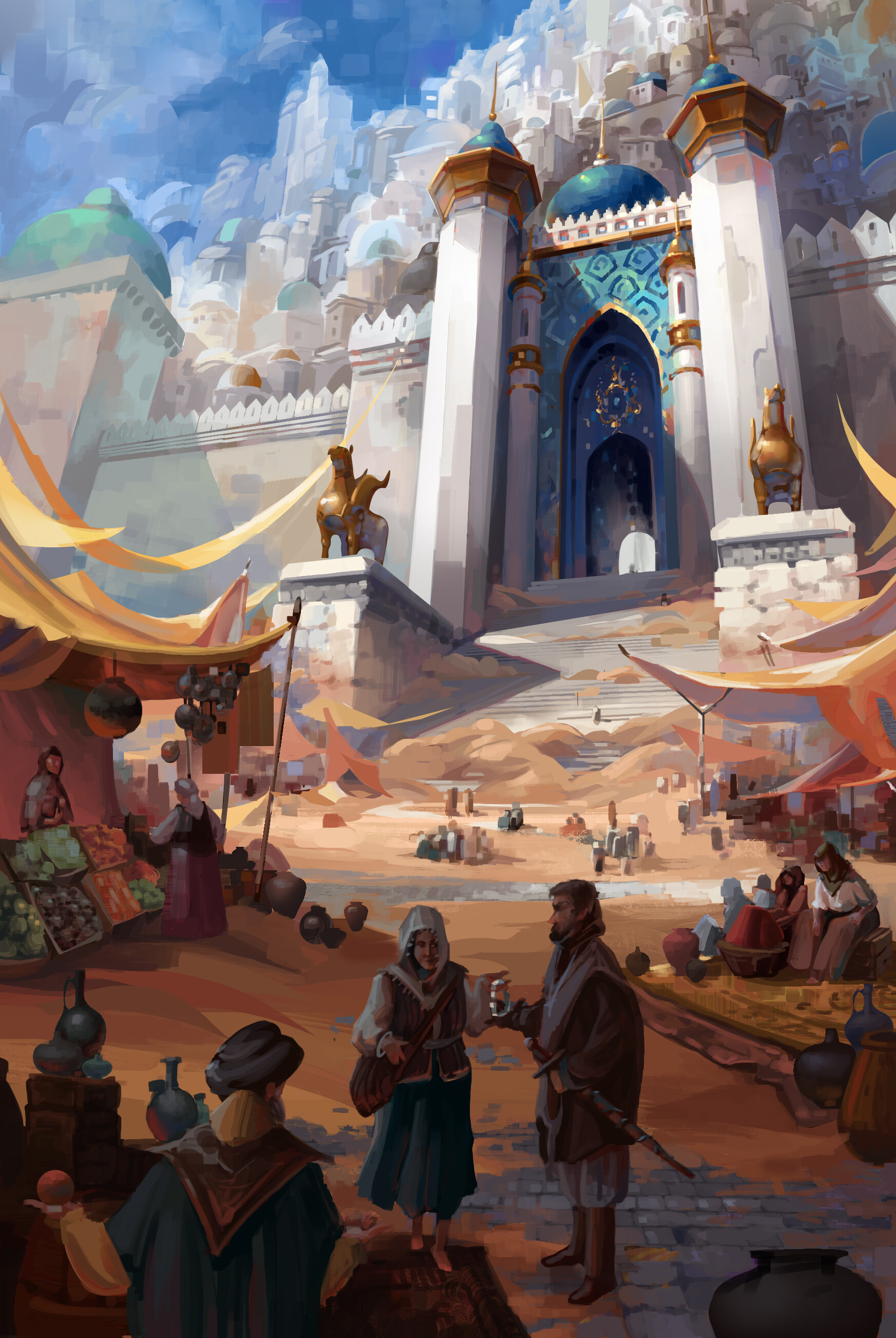 ArtStation - City Entrance