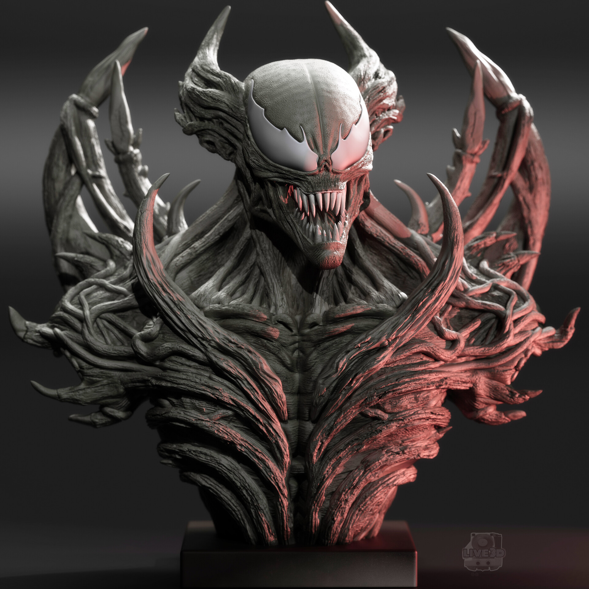 ArtStation - HELLSPAWN BUST