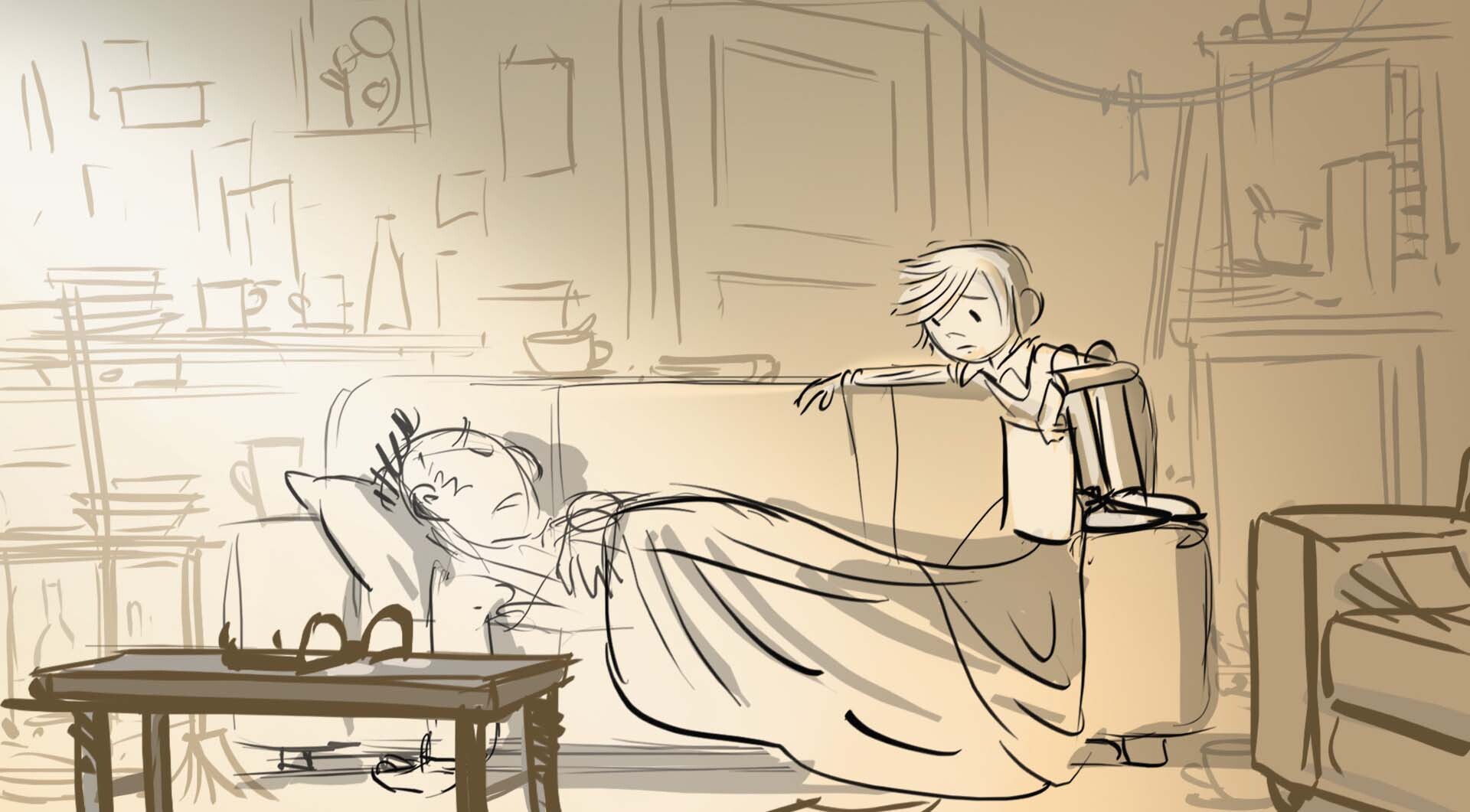 ArtStation - Luis und die Aliens, Ulysses Films, story sketches, visual development for teaser ...