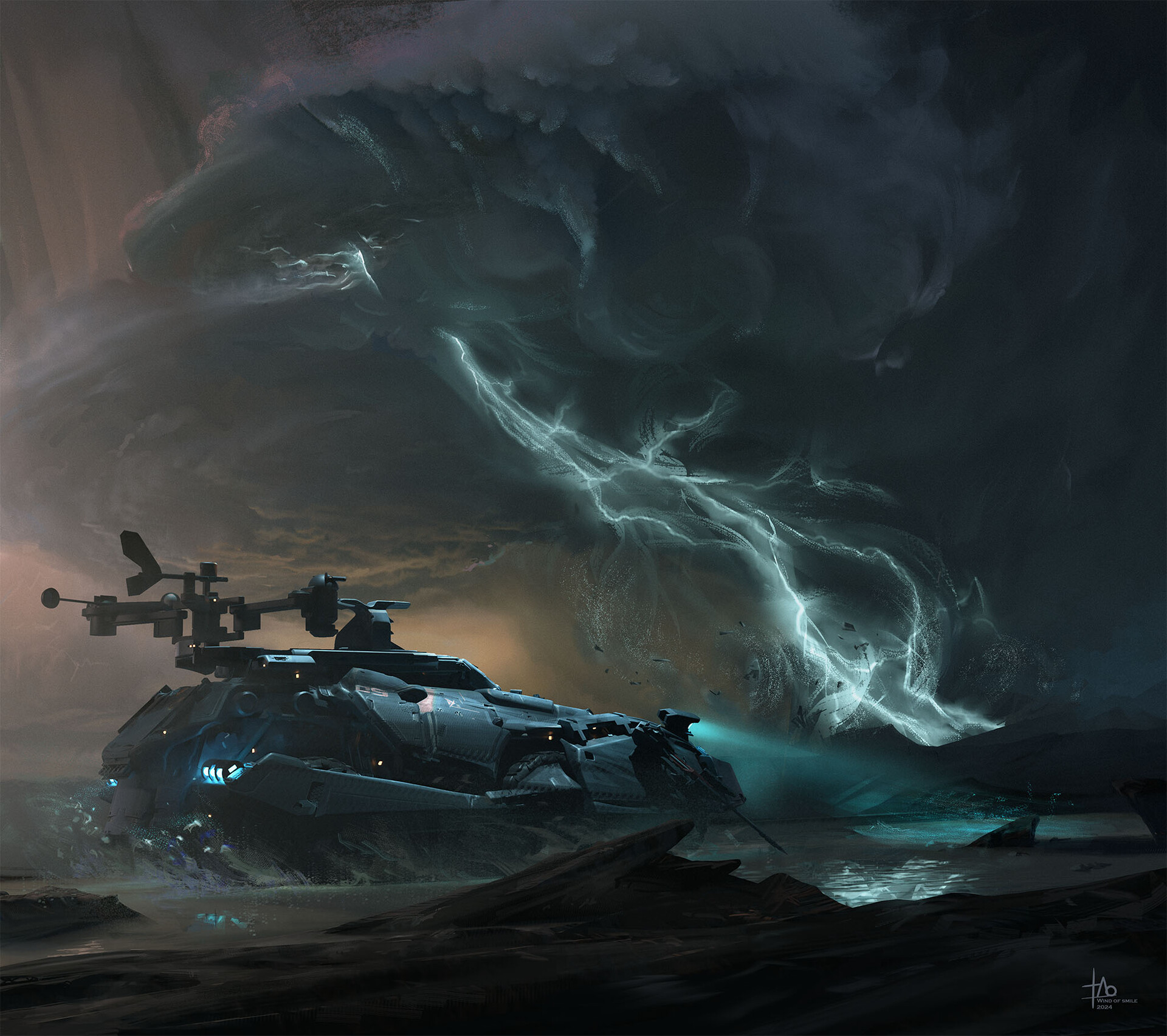 ArtStation - Storm Runner 9