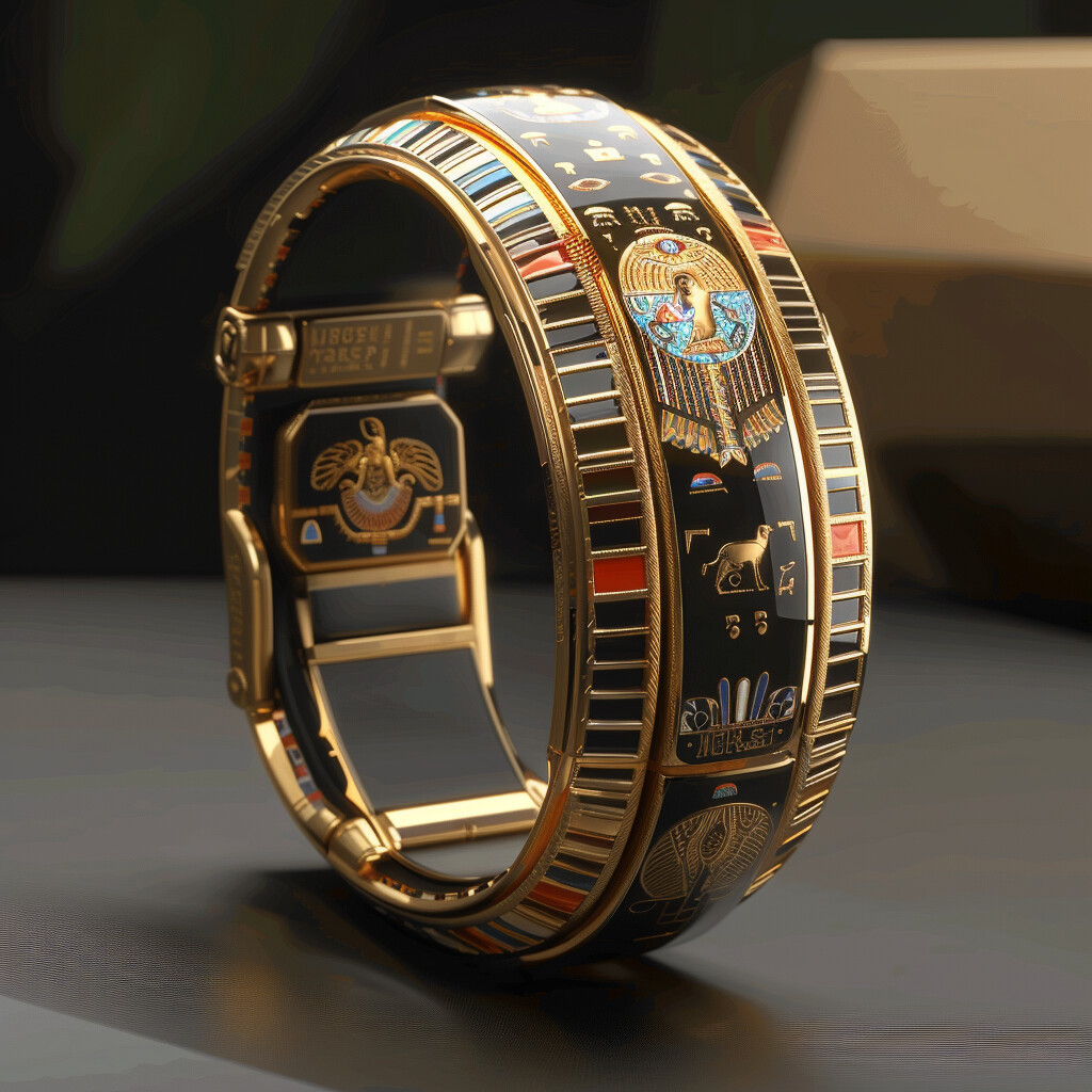 ArtStation - “The Bracelet of Timeless Glyphs.” 🌟