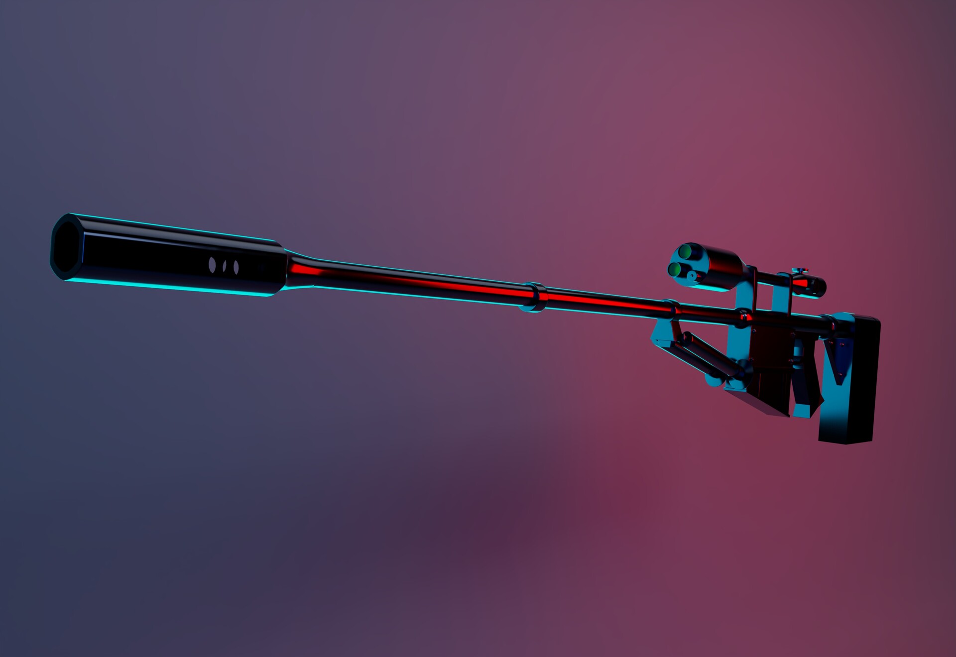 ArtStation - Gurren Laggan Sniper