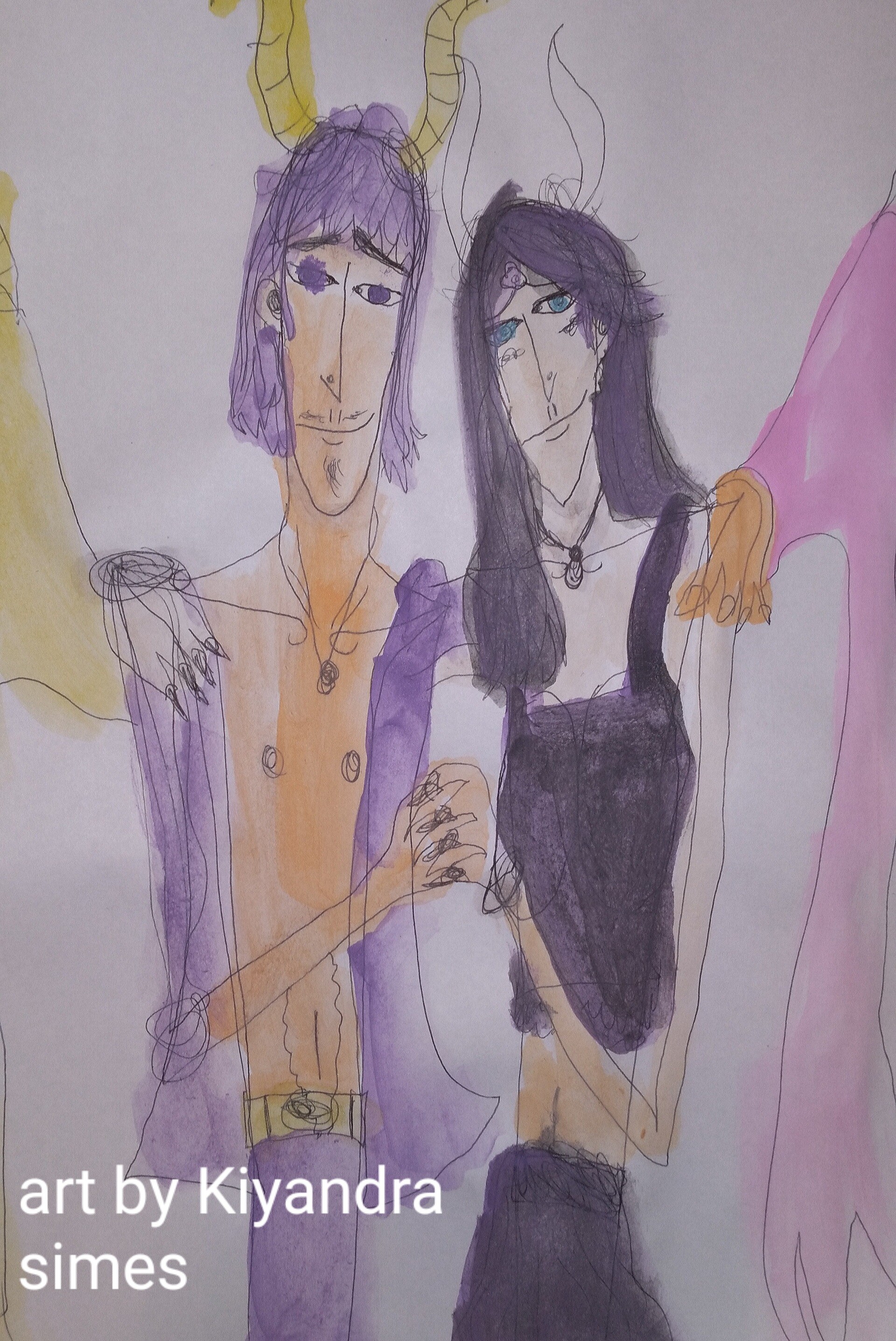 ArtStation - Human Spyro x Cynder