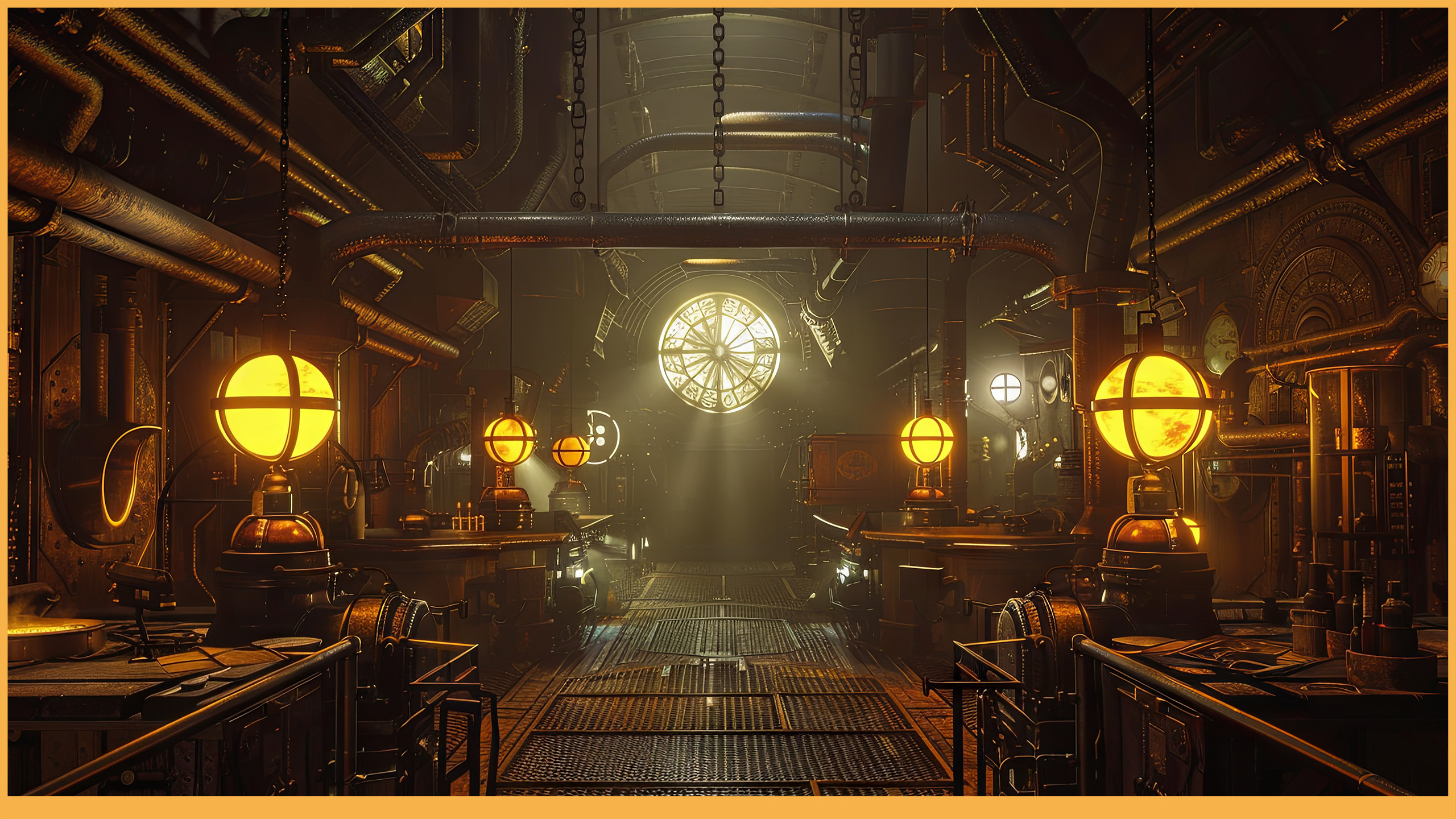 Artificial Dimension - 303 Steampunk Horror Environment