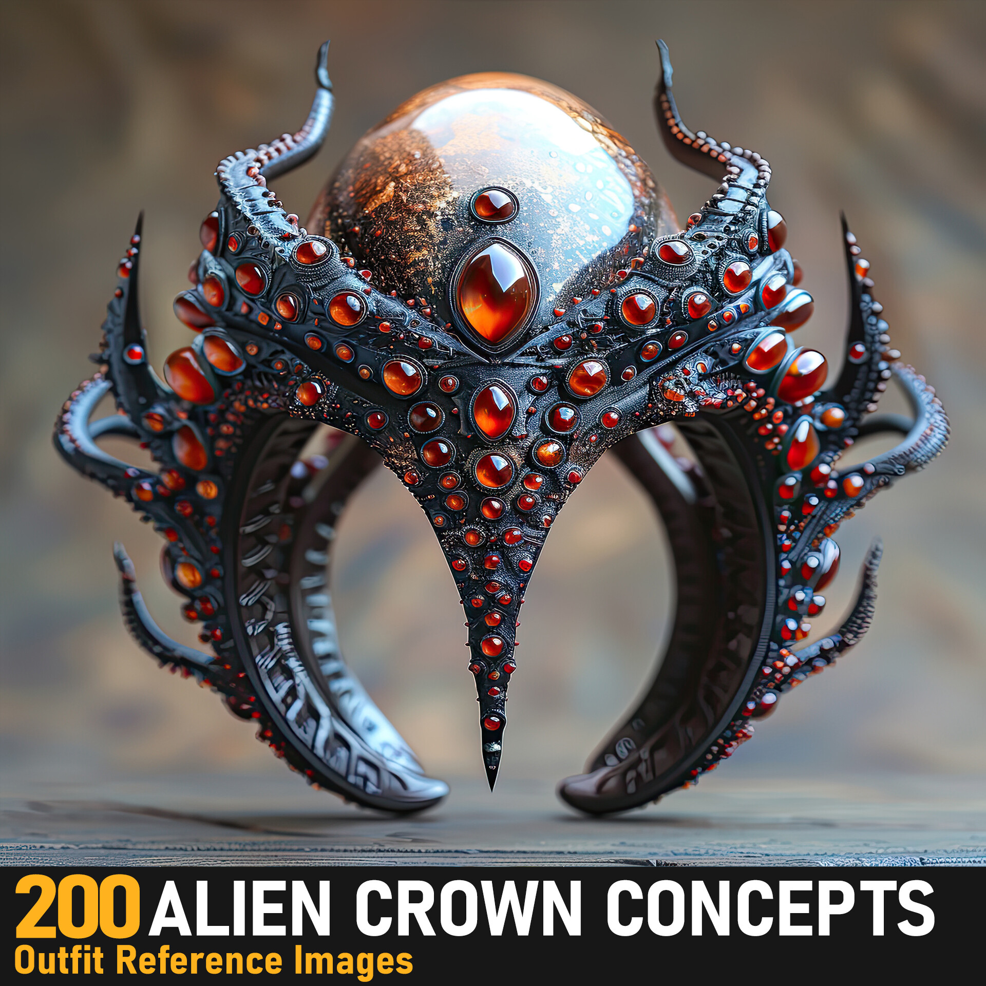 ArtStation - Alien Crowns|4K Reference Images