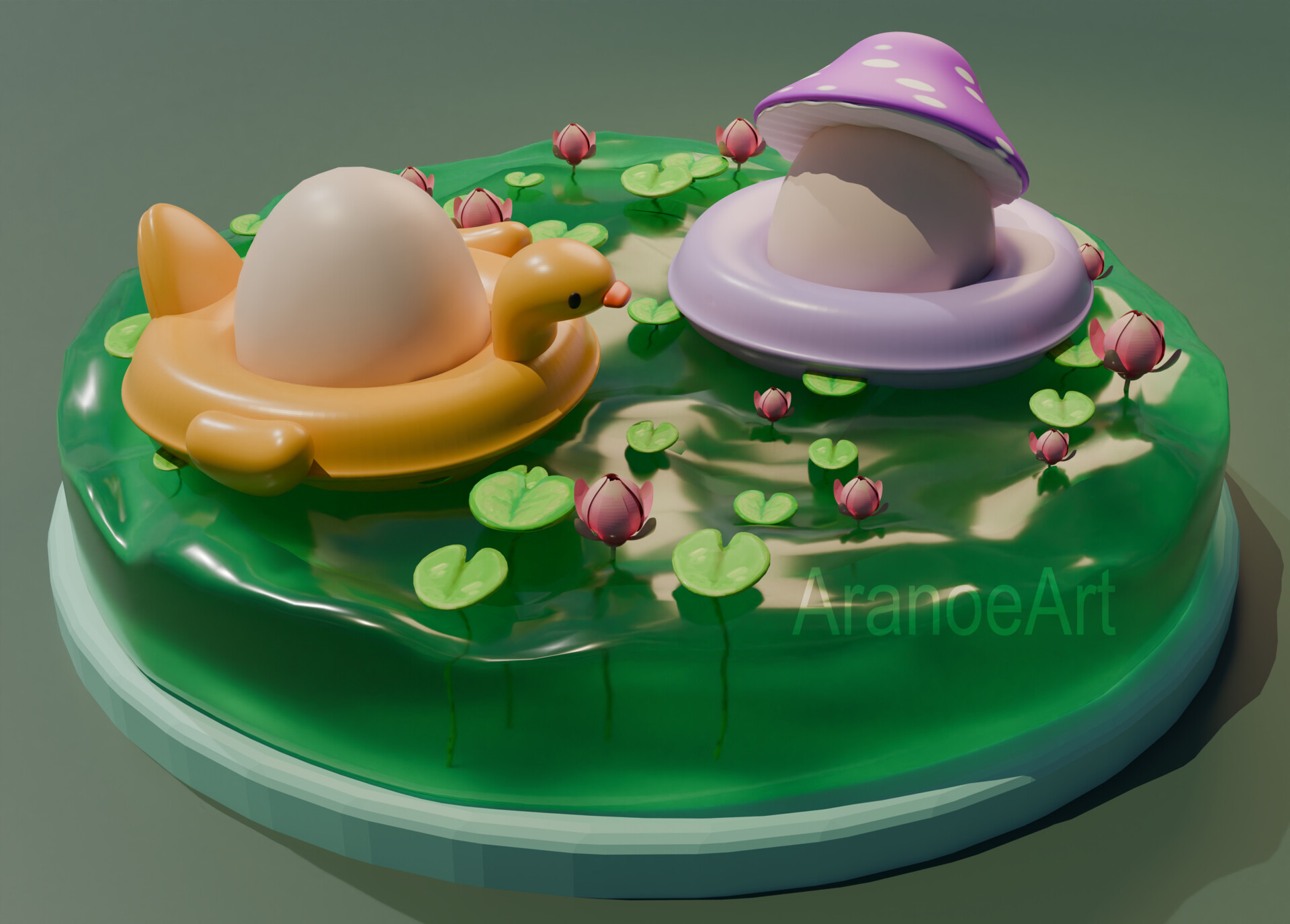 ArtStation - Flotadores