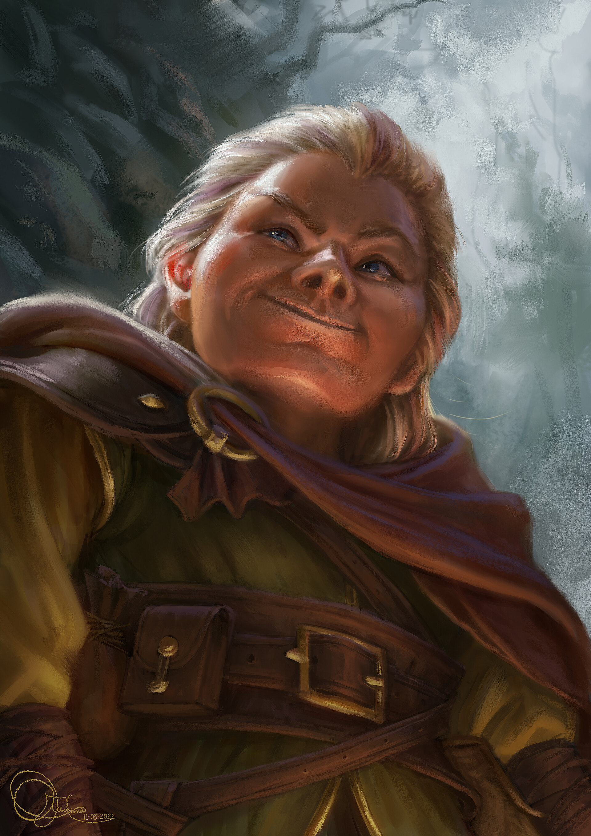 ArtStation - Circle of the Moon Halfling