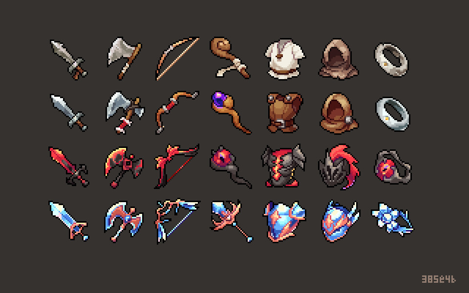 ArtStation - Icon_Weapon