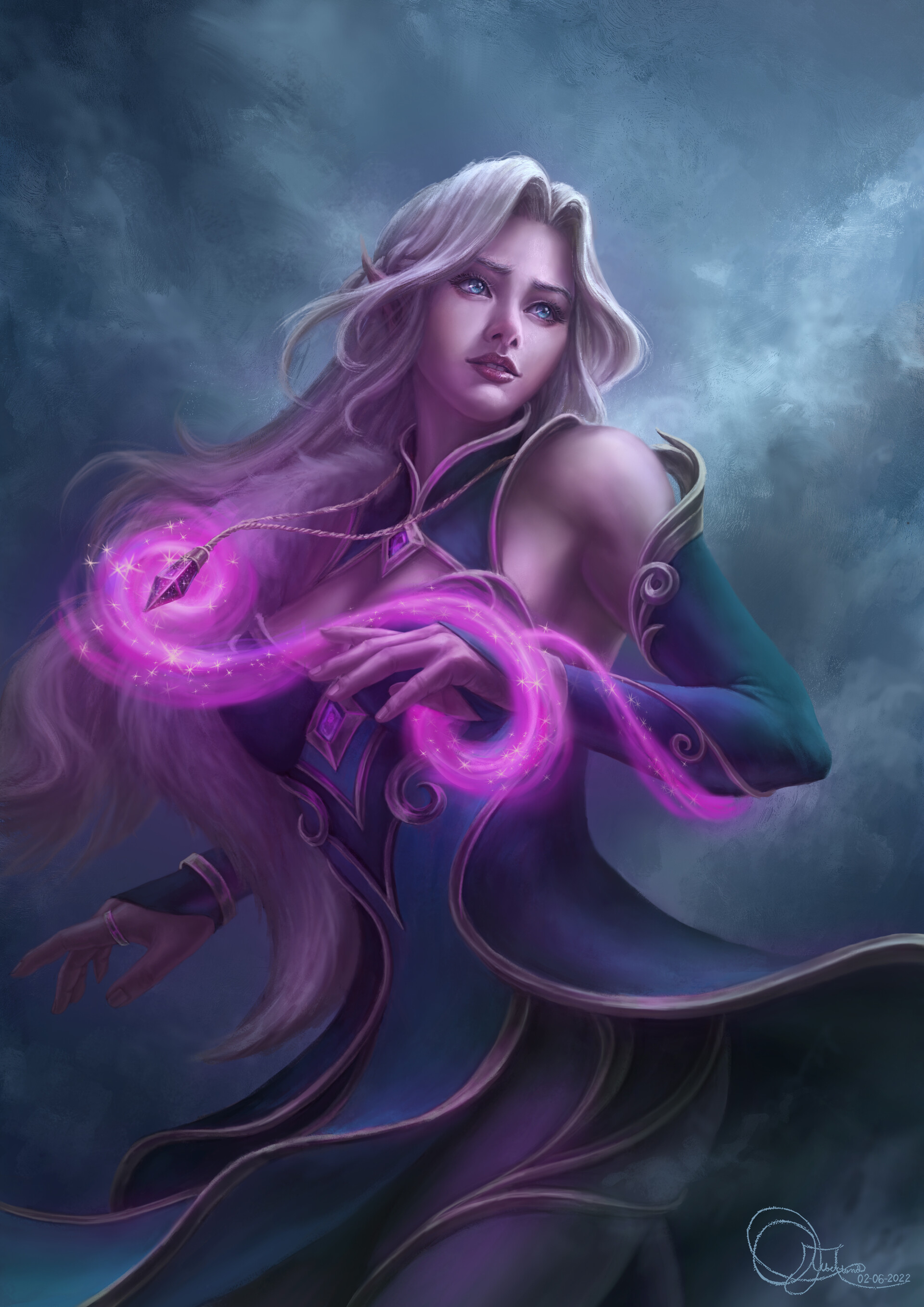 Purple Sorcerer