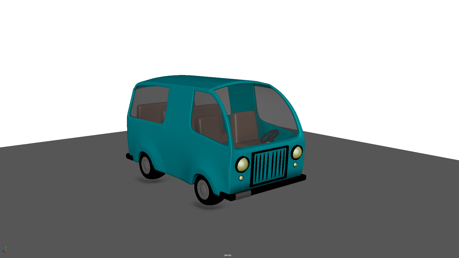 ArtStation - 3D Van Modeling