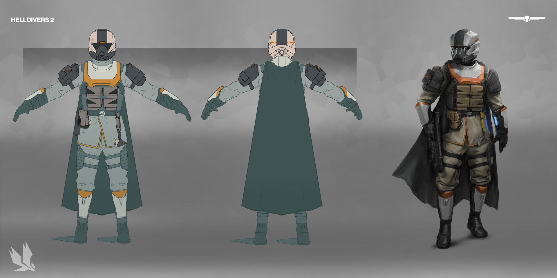 Henry Lynch | Character Concept Artist - Helldivers 2: Armour Concepts ...