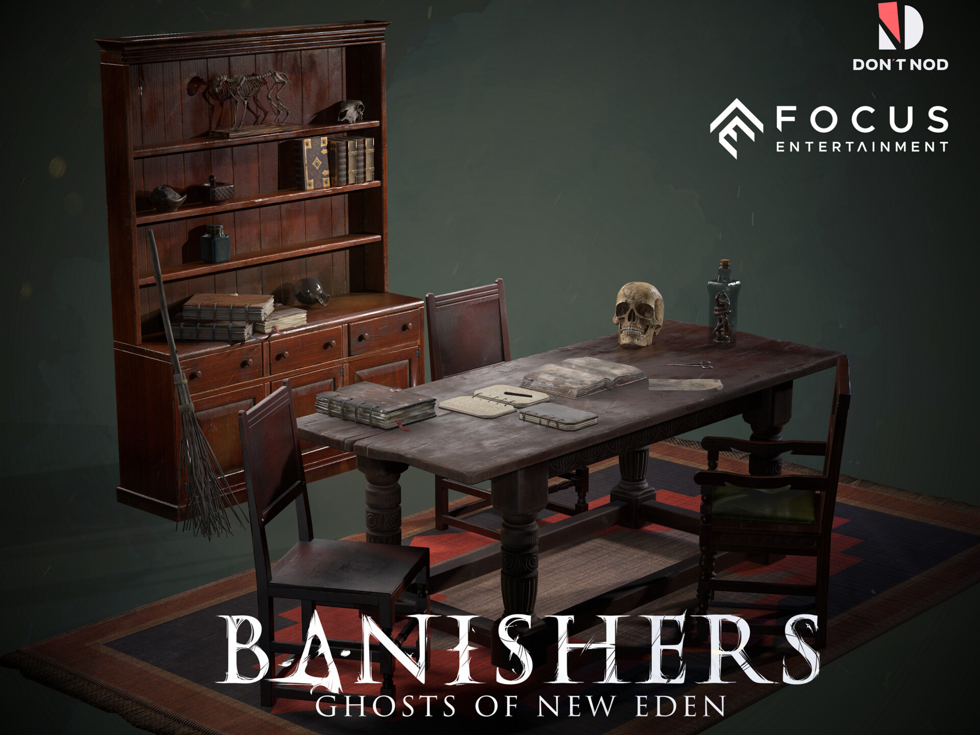 ArtStation - Banishers: Ghosts of New Eden-Collection of props