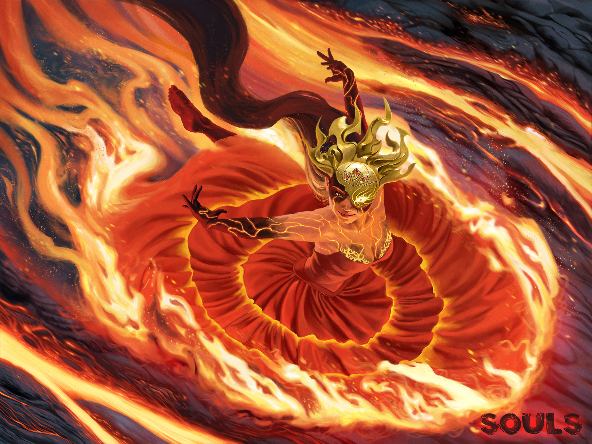 Daniela Ivanova - Fire dancer spirit