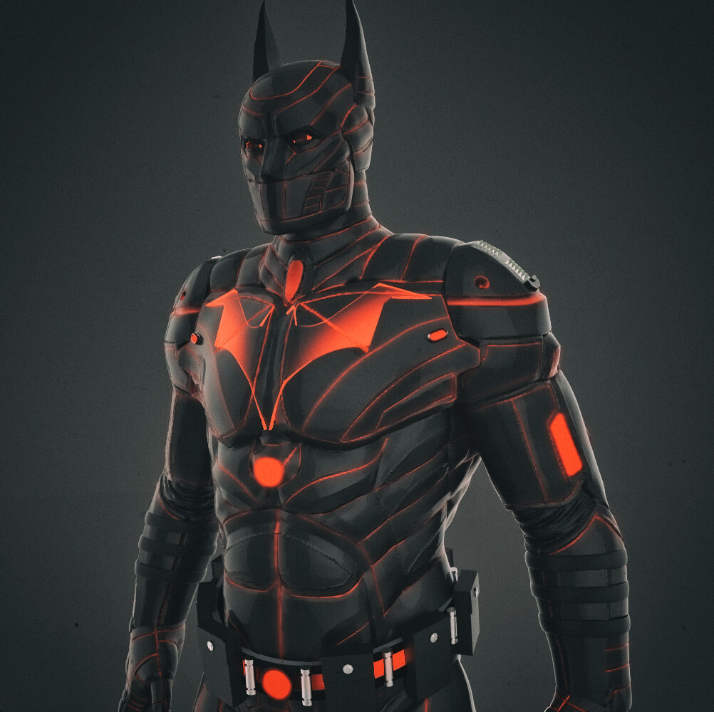 ArtStation - Batman Beyond Heavy Armor Sculpt