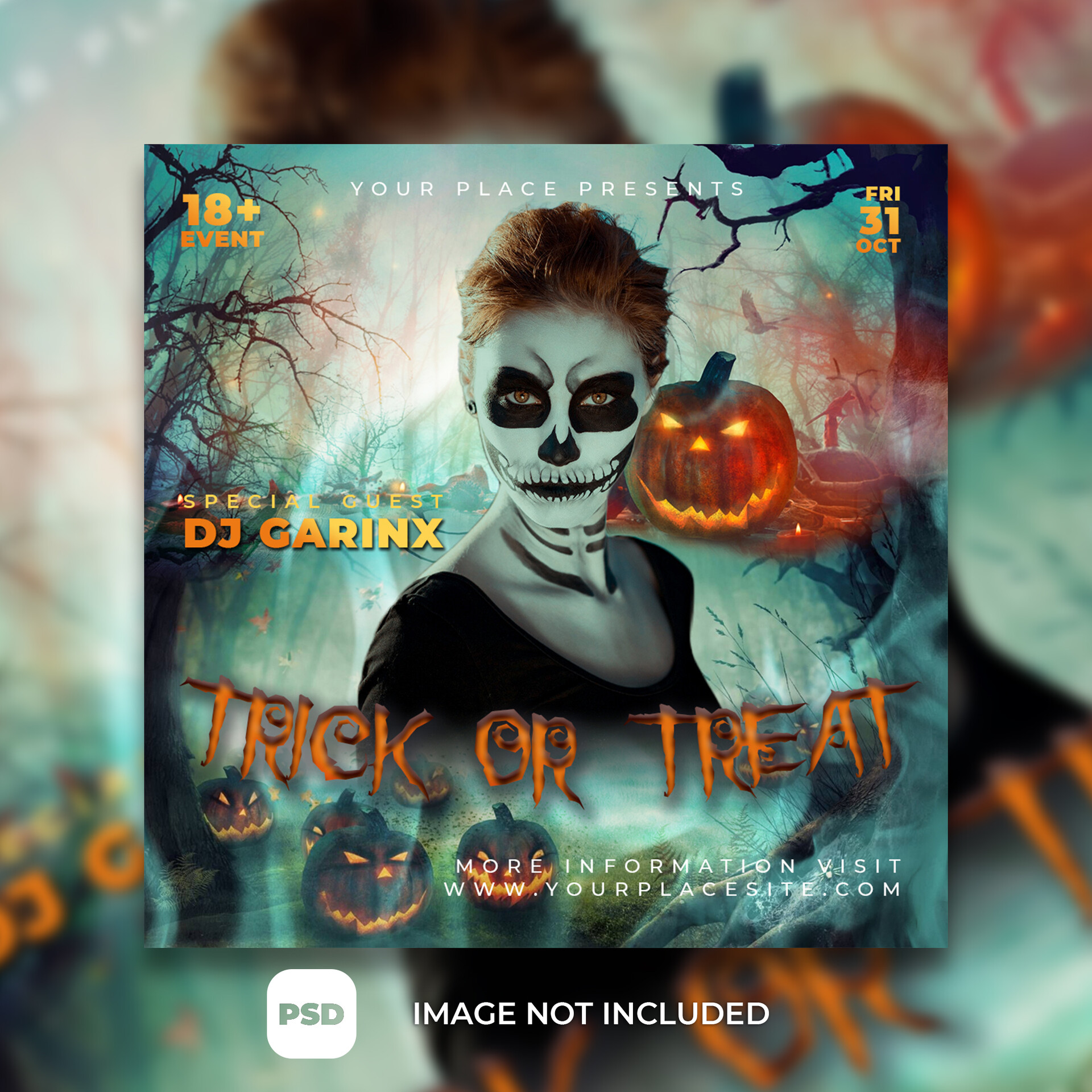 ArtStation - Halloween Poster Design/ Photoshop