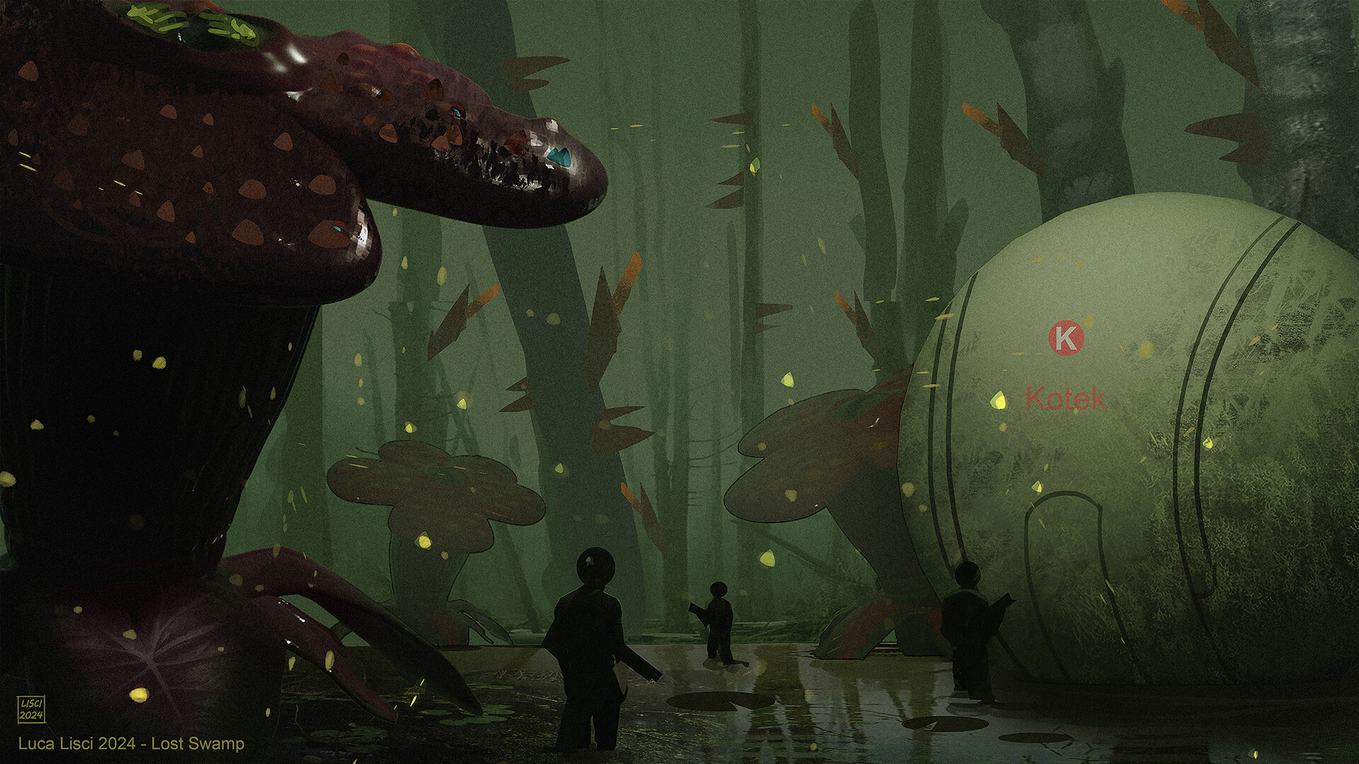 ArtStation - Lost Swamp [4 Images]