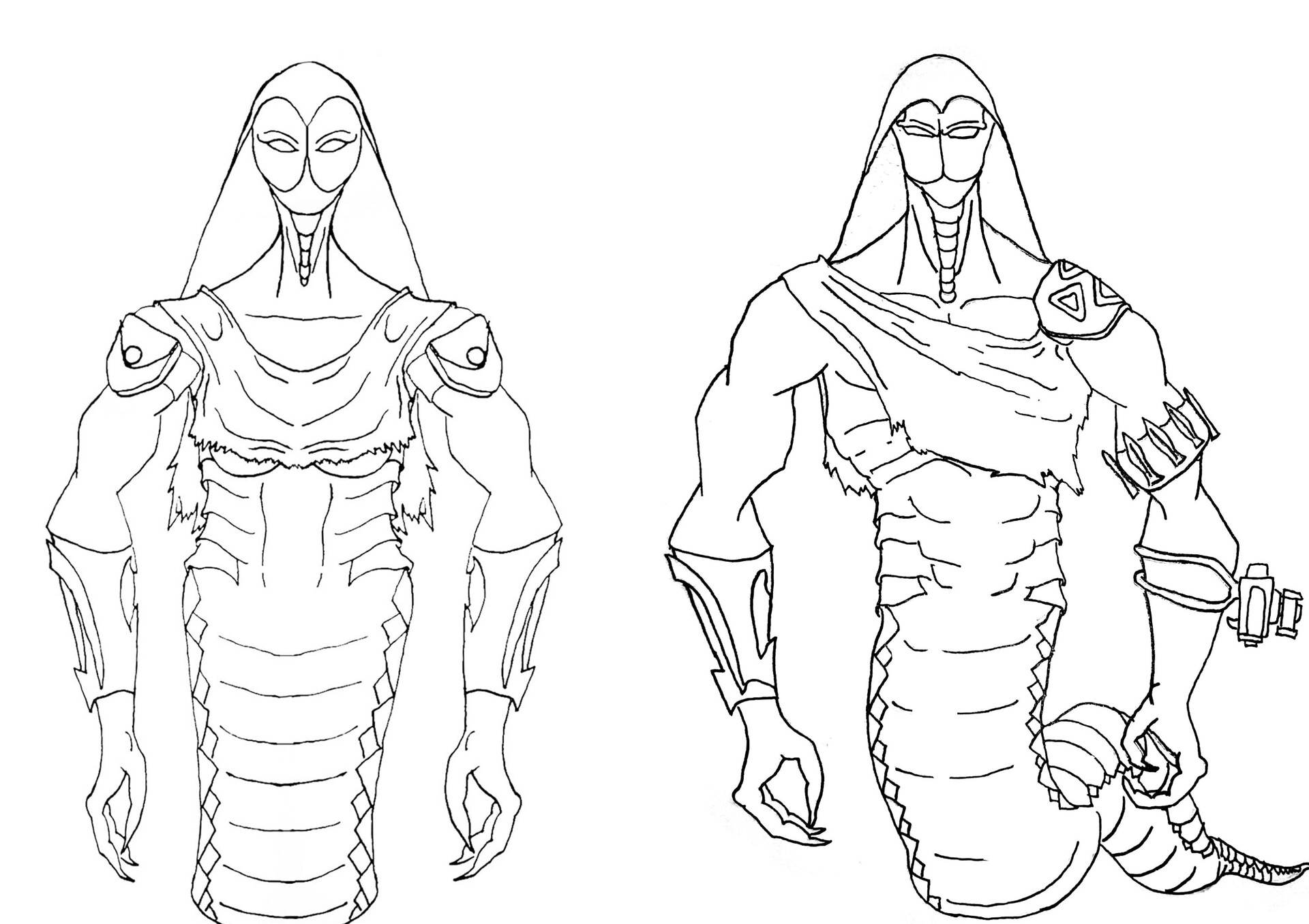 ArtStation - Serpent People