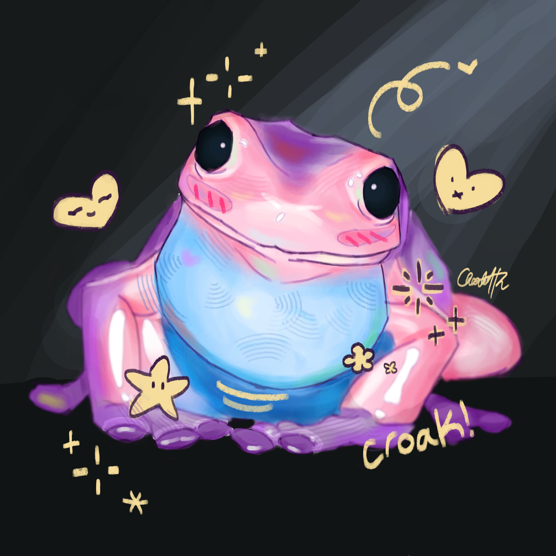 ArtStation - Fairy Frog